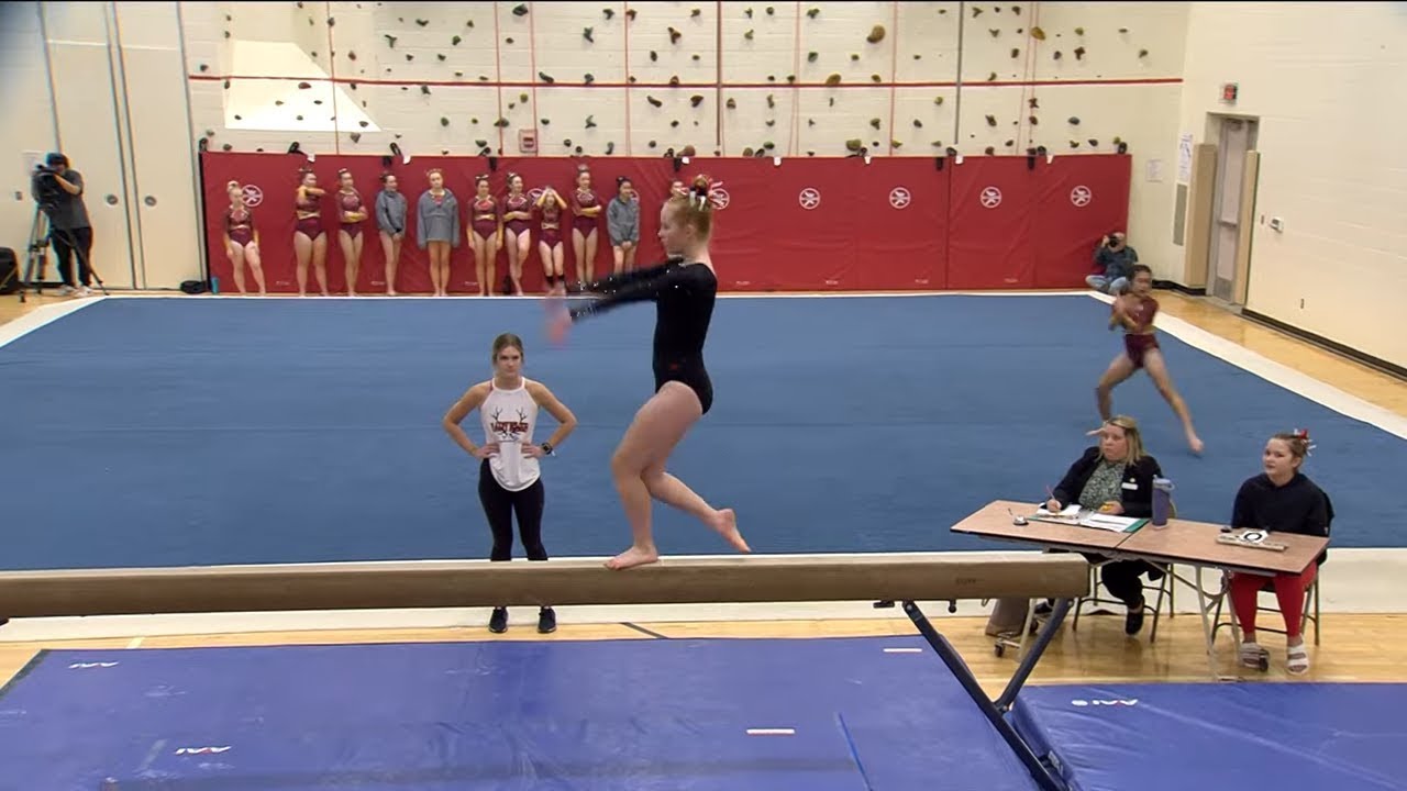 Elk River vs. Maple Grove High School Gymnastics - YouTube
