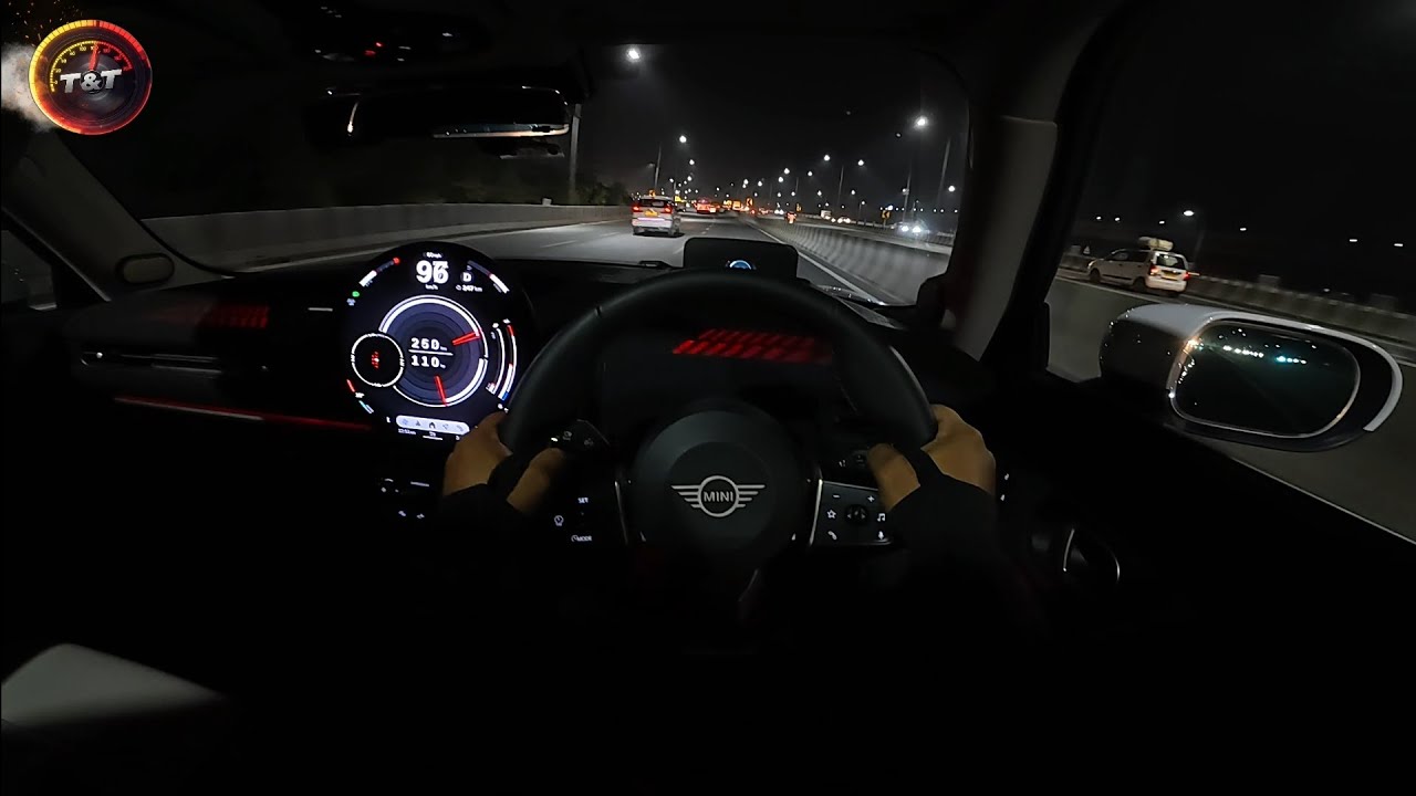 Mini Cooper S Night Drive POV & ASMR | New Mini Cooper S POV #mini # ...