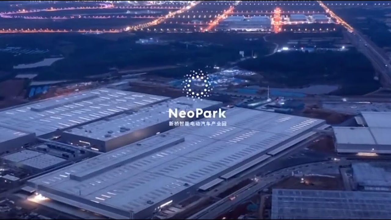Inside NIO's plant in NeoPark - YouTube