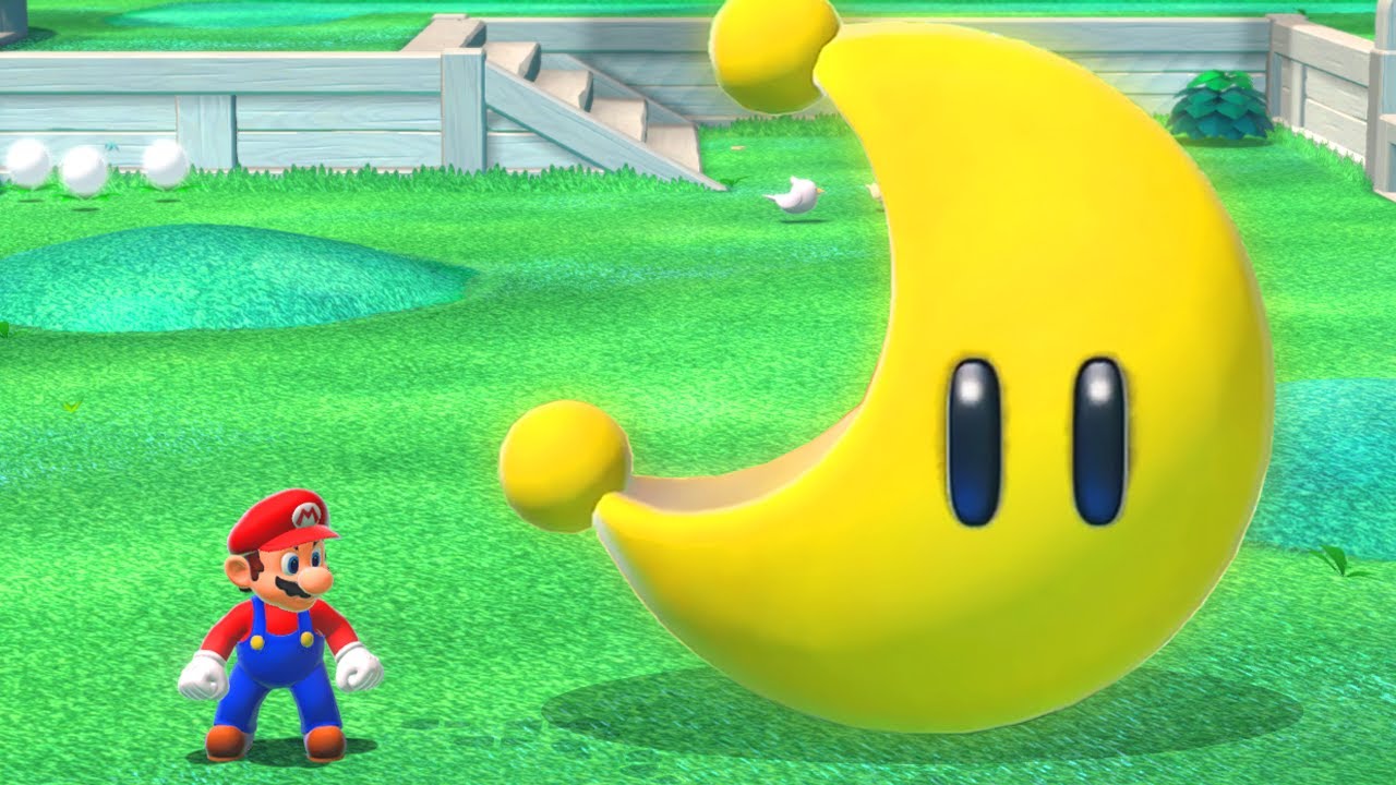 What happens when Mario collects the ULTIMATE Power Moon in Super Mario ...
