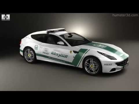 Ferrari FF Police Dubai 2013 3D model by 3DModels.org