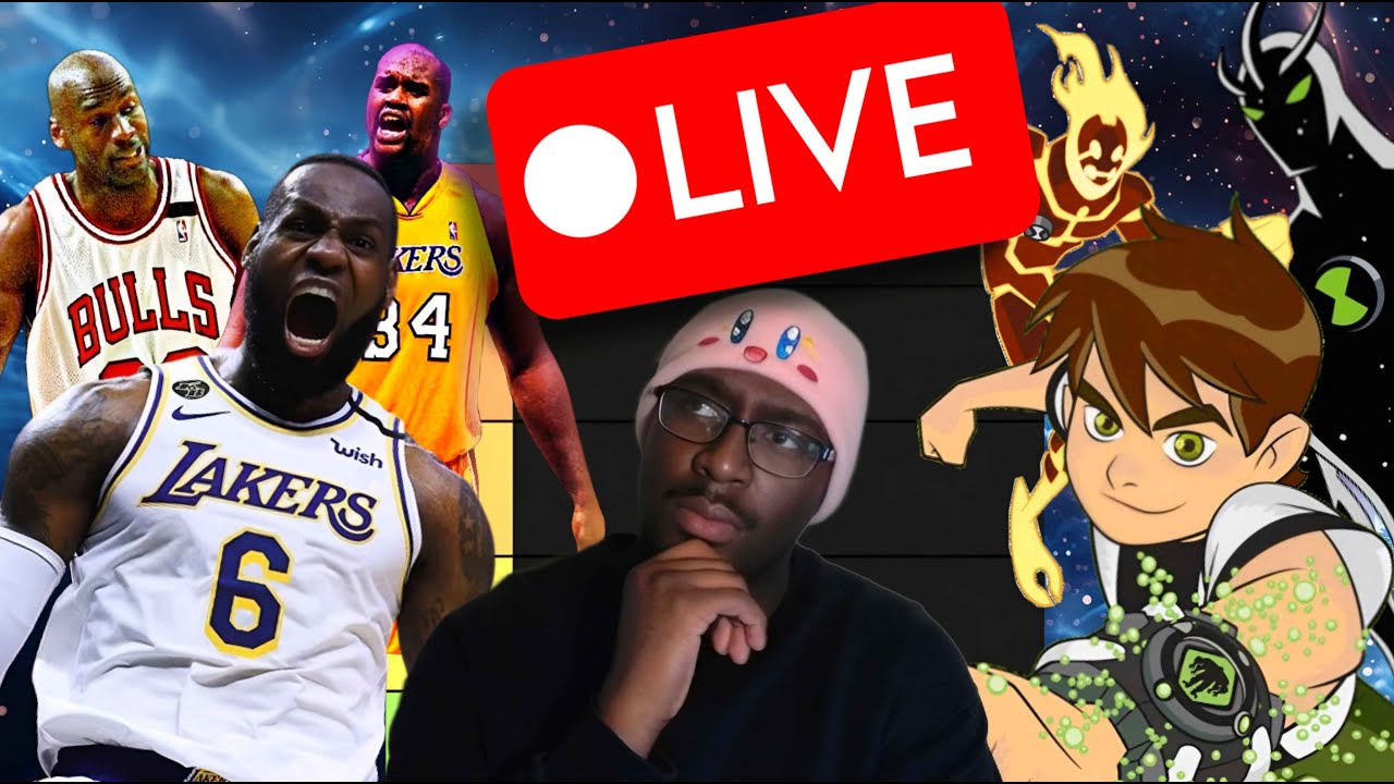 [🔴LIVE] NBA GOAT TIERLIST | BEN 10 ALIENS TIERLIST | YAPPING STREAM ...