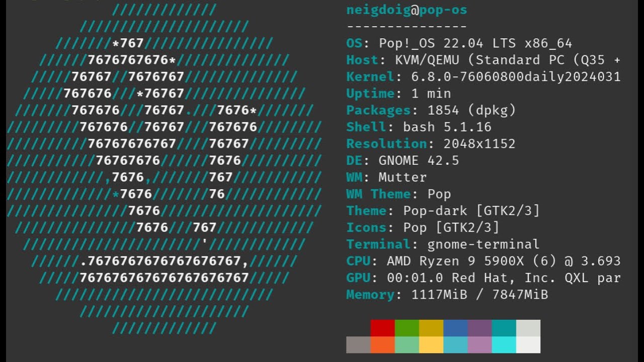 I Set Up Pop OS! on a VM (Also a Pop OS! Tutorial) - YouTube