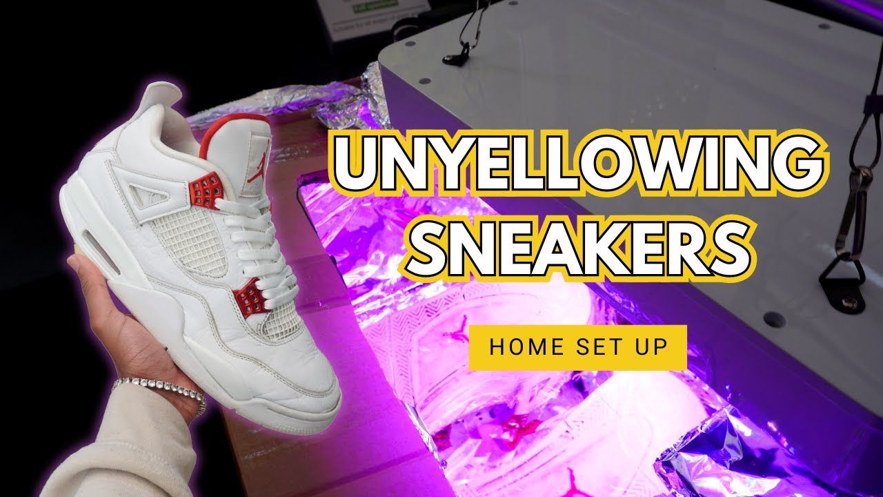 How to Build a UV Light Box to Unyellow Your Shoes | Sneaker ...