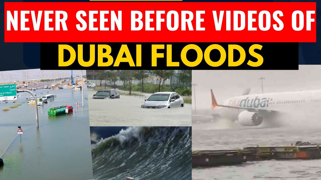 Exclusive Video| Dubai Rain And Flood | Flood Situation In Dubai ...