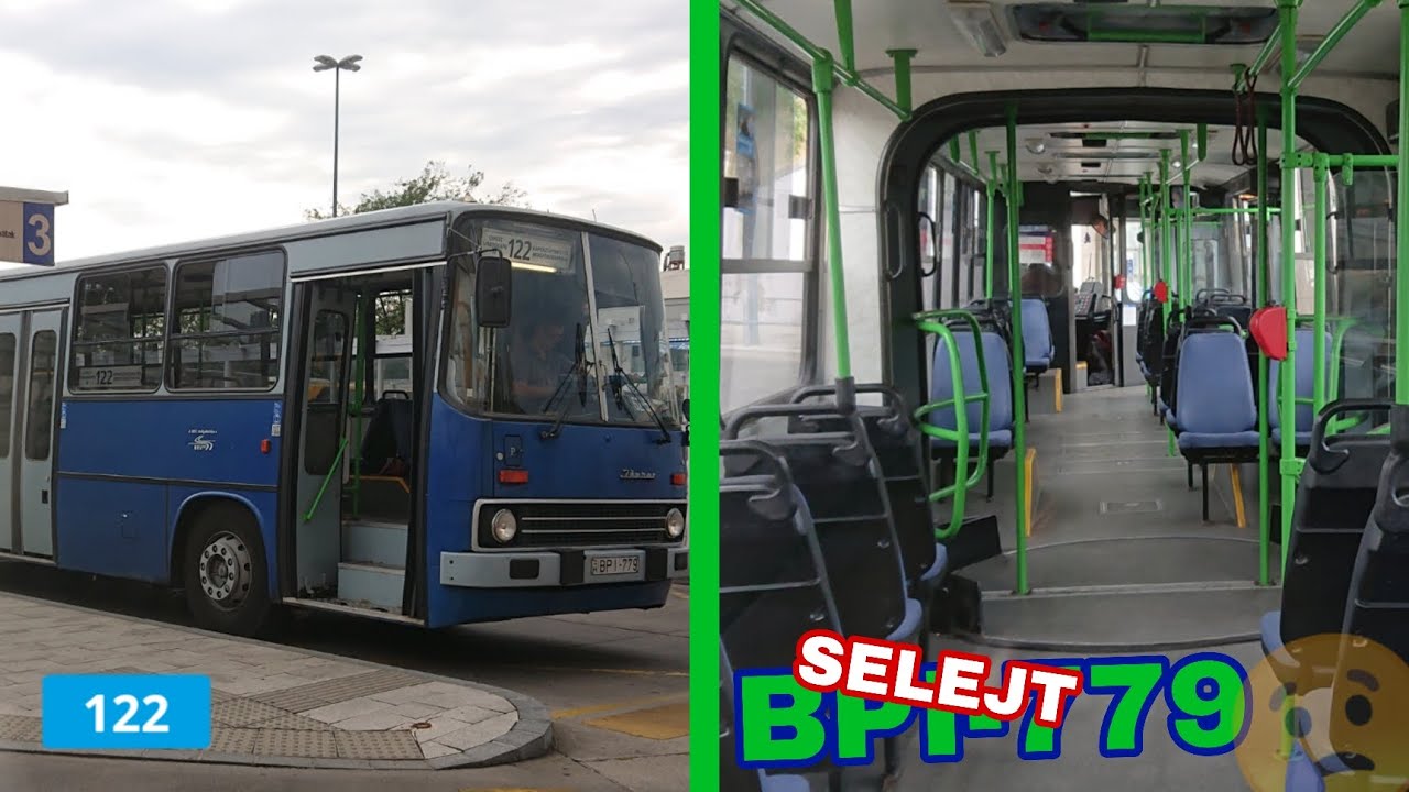 Utazás egy már SELEJT Ikarus 280-nal a 122-esen! (BPI-779) - YouTube