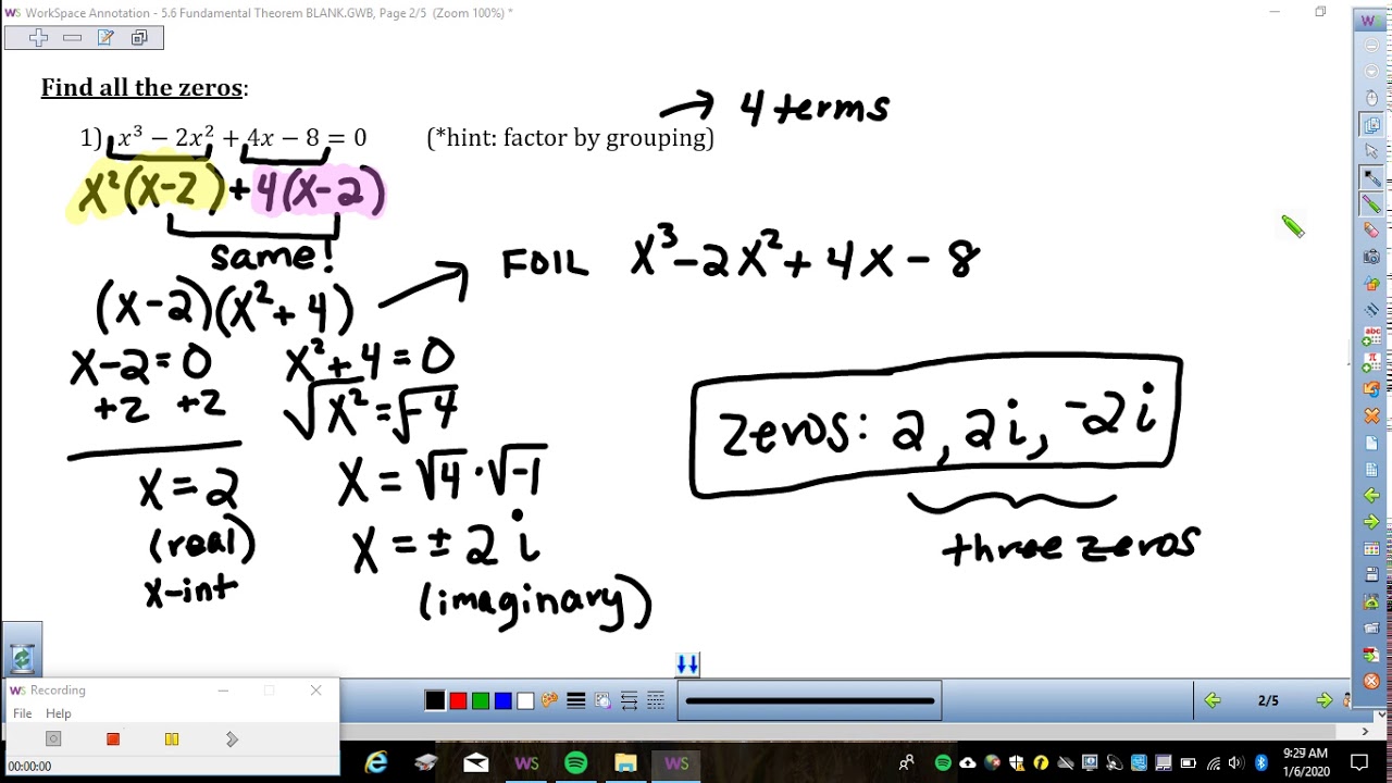5 6 Fundamental Theorem Of Algebra Lesson YouTube 5-6-fundamental-theorem-of-algebra-lesson-youtube