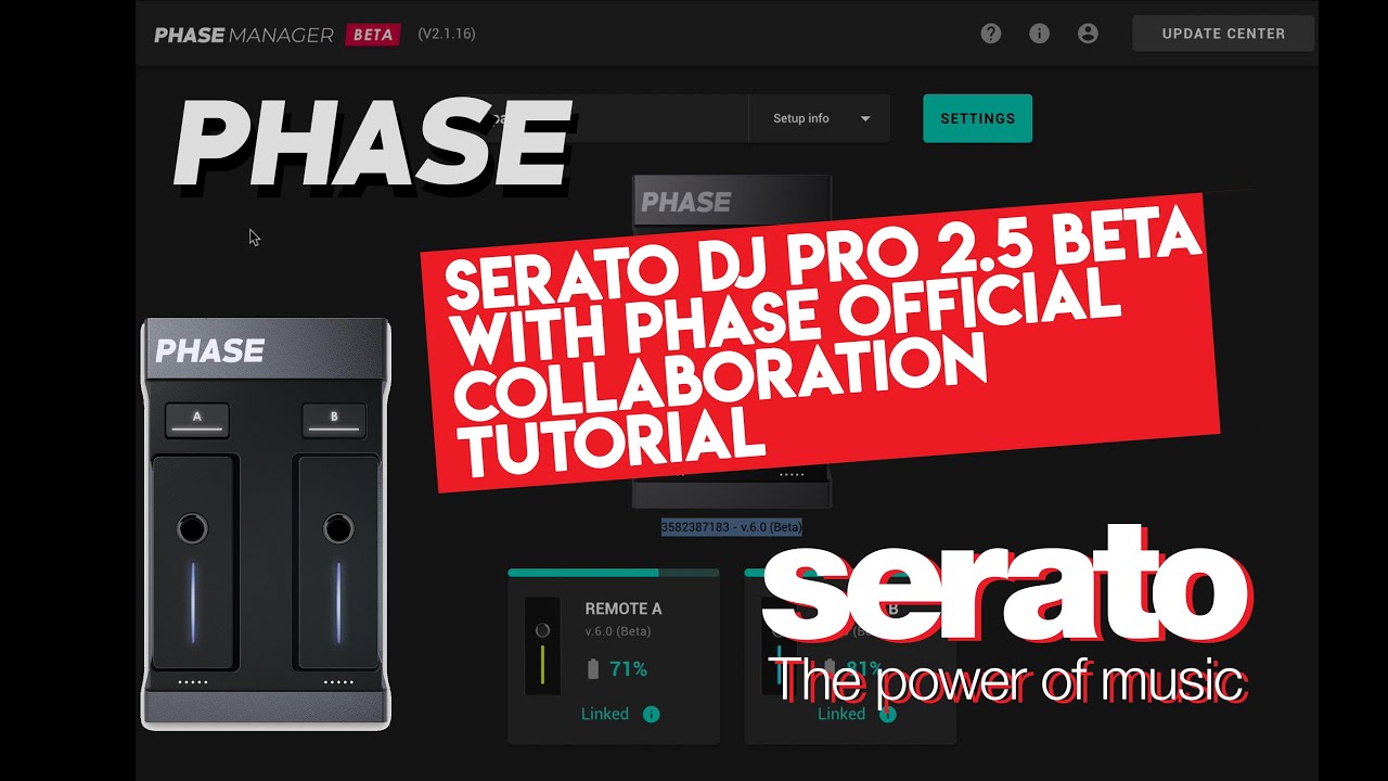 SERATO DJ 2.5 HID BETA WITH PHASE COLAB OUT NOW! - YouTube