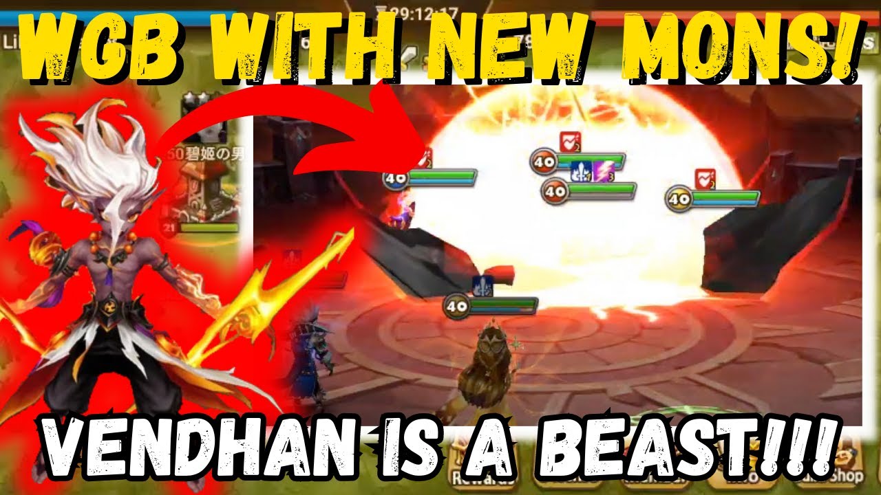 WGB Against A Guild (I Cannot Pronounce)!!! Using VENDHAN The Fire ...