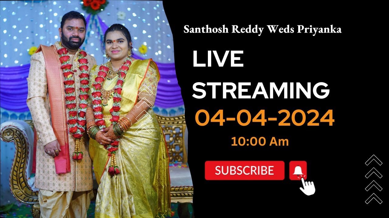 Santhosh Reddy Weds Priyanka - YouTube