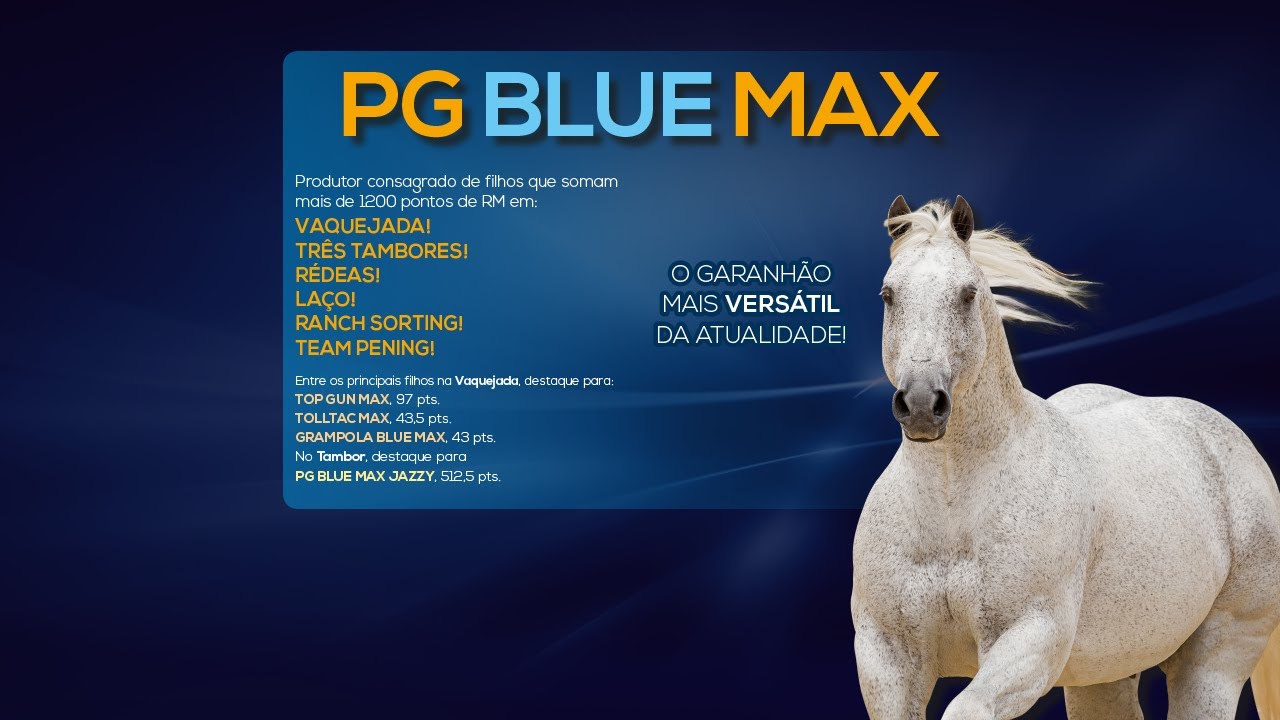 PG BLUE MAX - YouTube