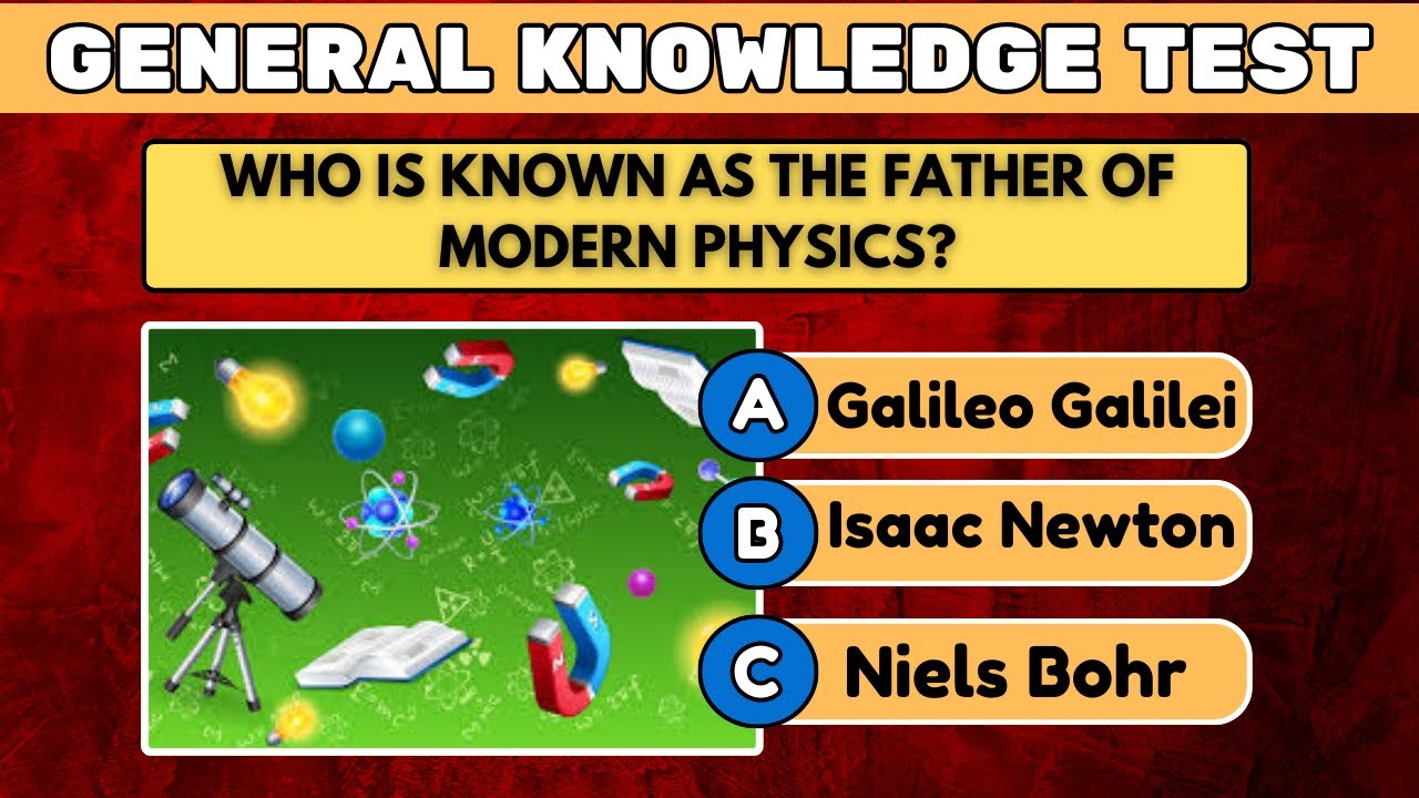 Can You Pass This General Knowledge Test? - YouTube