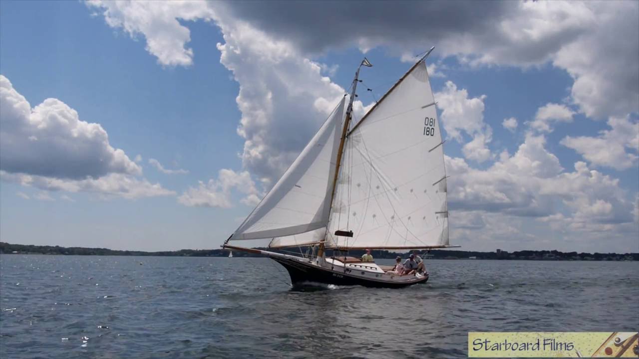 Friendship Sloop Racing Rockport Maine - YouTube