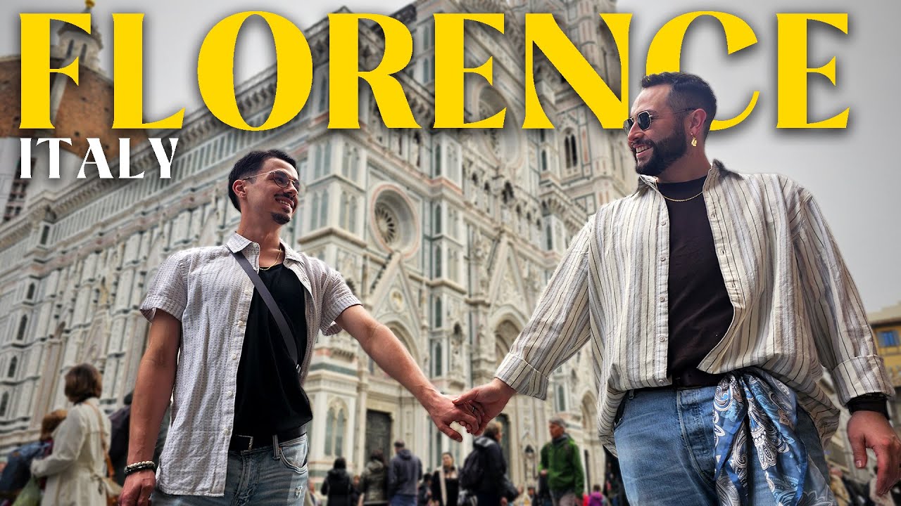 Gay Couple Takes on FLORENCE | Ep. 2 | A Love Story in Italy - YouTube