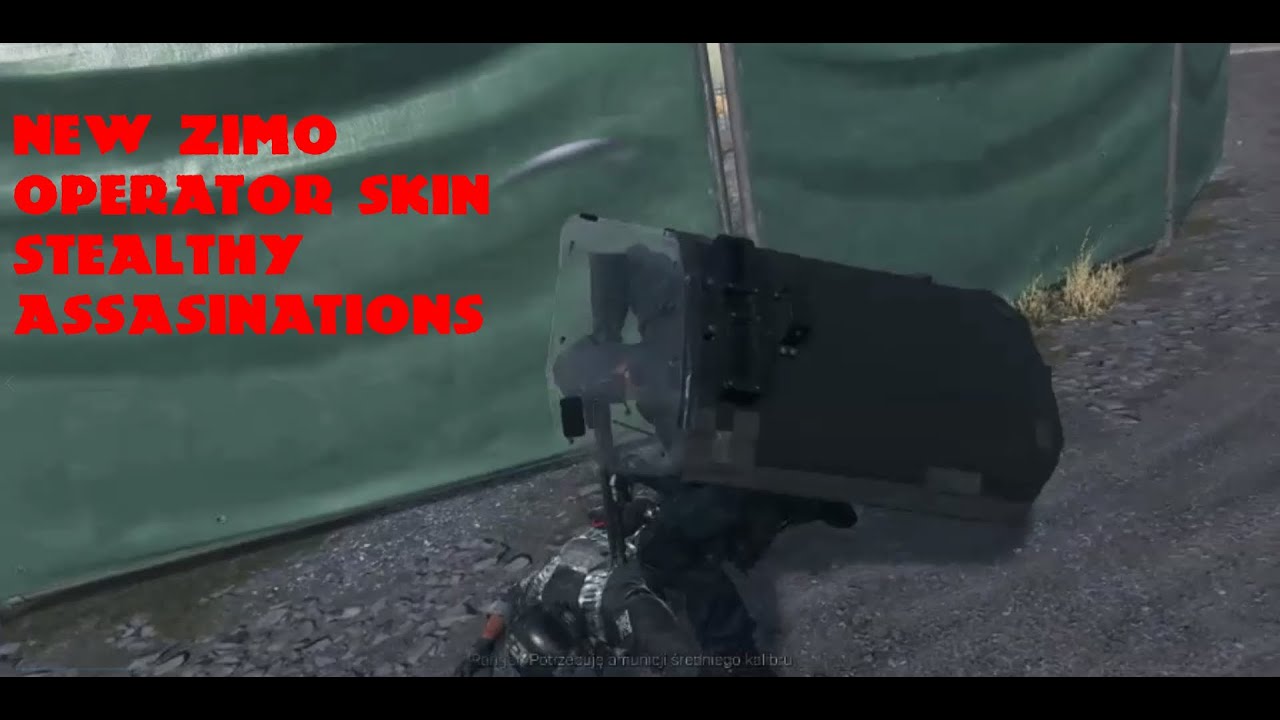 *NEW* ZIMO OPERATOR SKIN "SHADOW WARRIOR" STEALTHY KILLS CALL OF DUTY ...