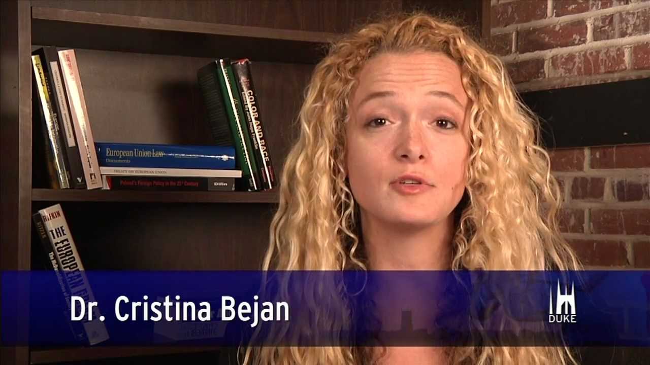 Center for European Studies - Dr. Cristina Bejan - YouTube