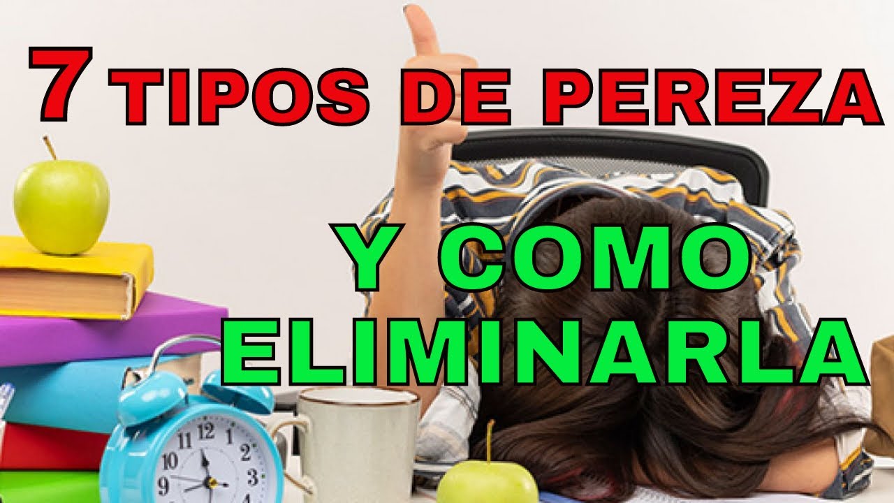 💥🦥🛌 7 Tipos de Pereza y cómo eliminarla - YouTube
