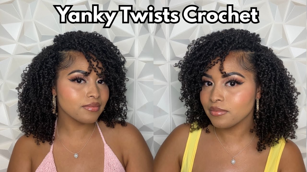 New Yanky Twists Curly Crochet Braids Plus Natural Protective Hairstyle ...