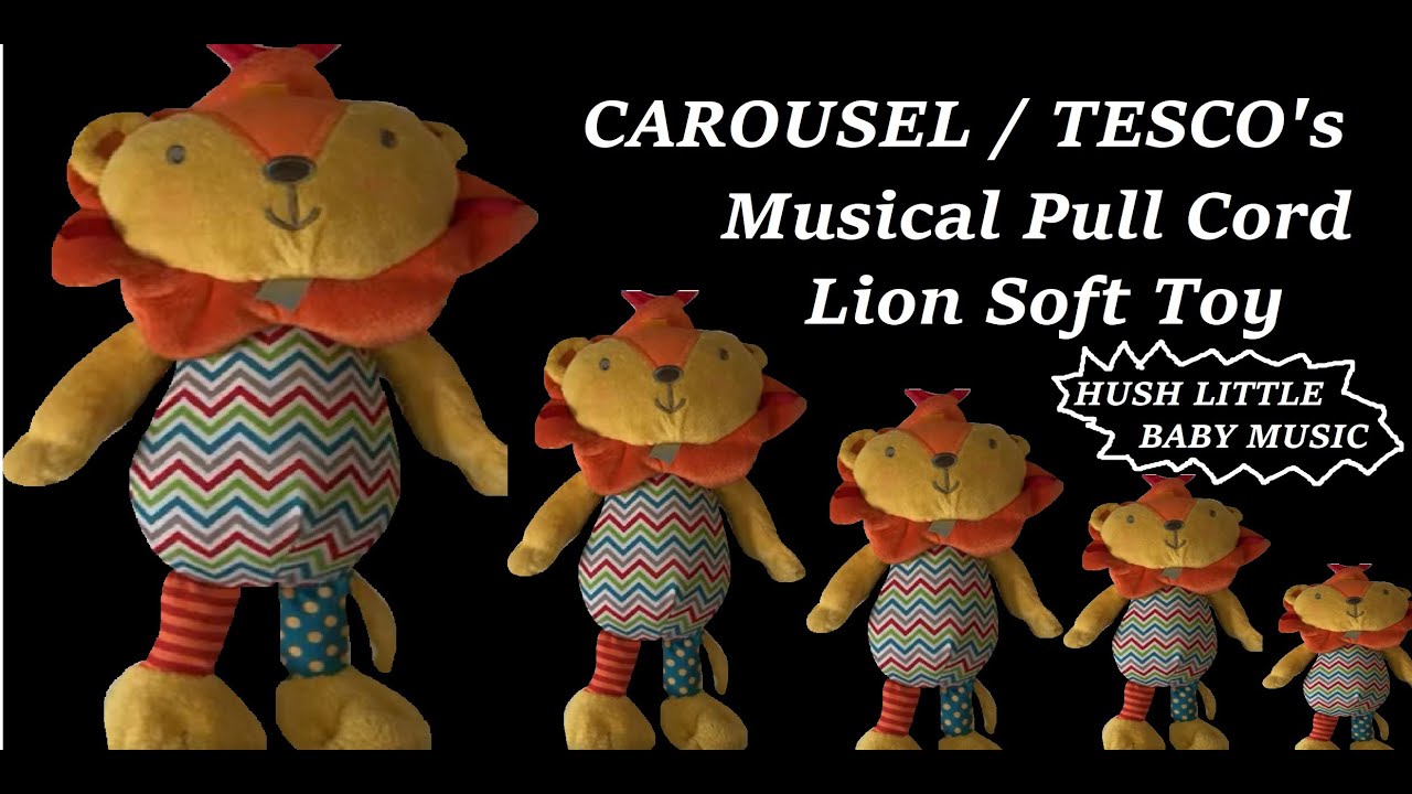 Hush Little Baby Lullaby Carousel Musical Babies Lion Cot Toy - YouTube