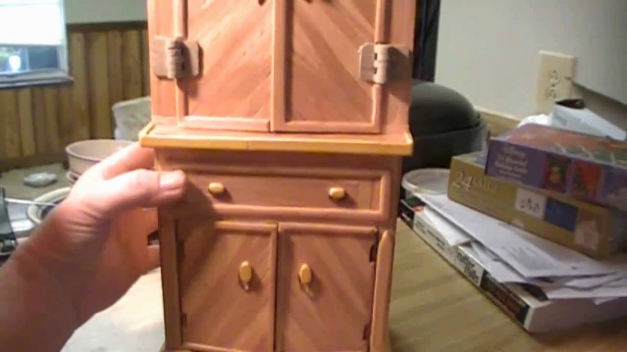 One-Of-A-Kind Prison-Made Wood and Metal Jewelry Armoire - YouTube