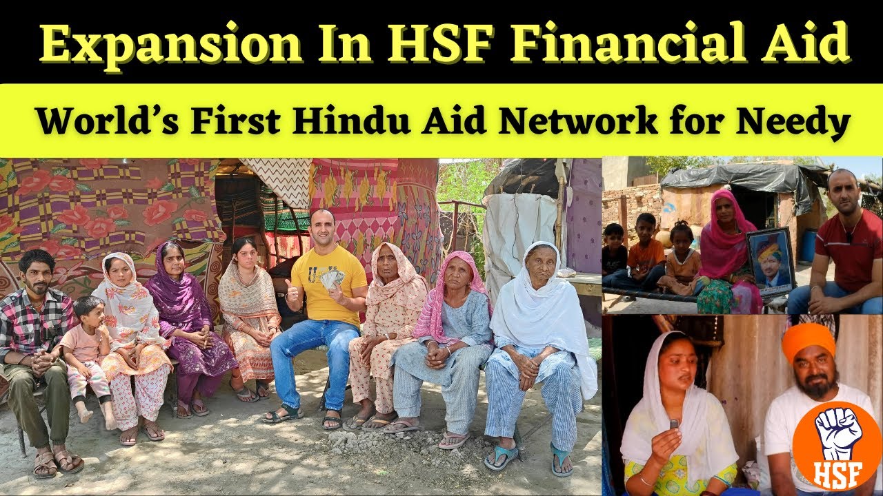 Expansion In HSF Financial Aid | World's First Hindu Aid Network For ...