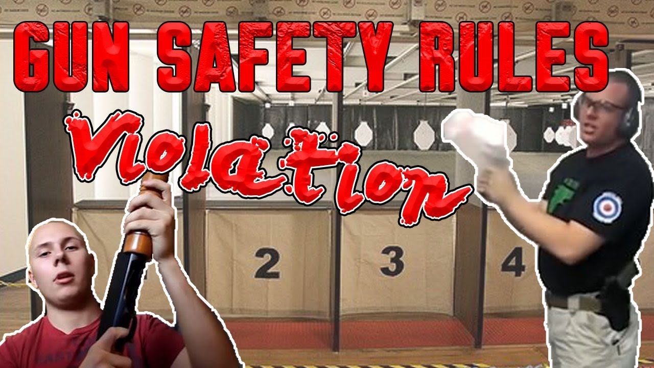 RULES OF GUN SAFETY: EPIC FAILS AND VIOLATIONS - YouTube