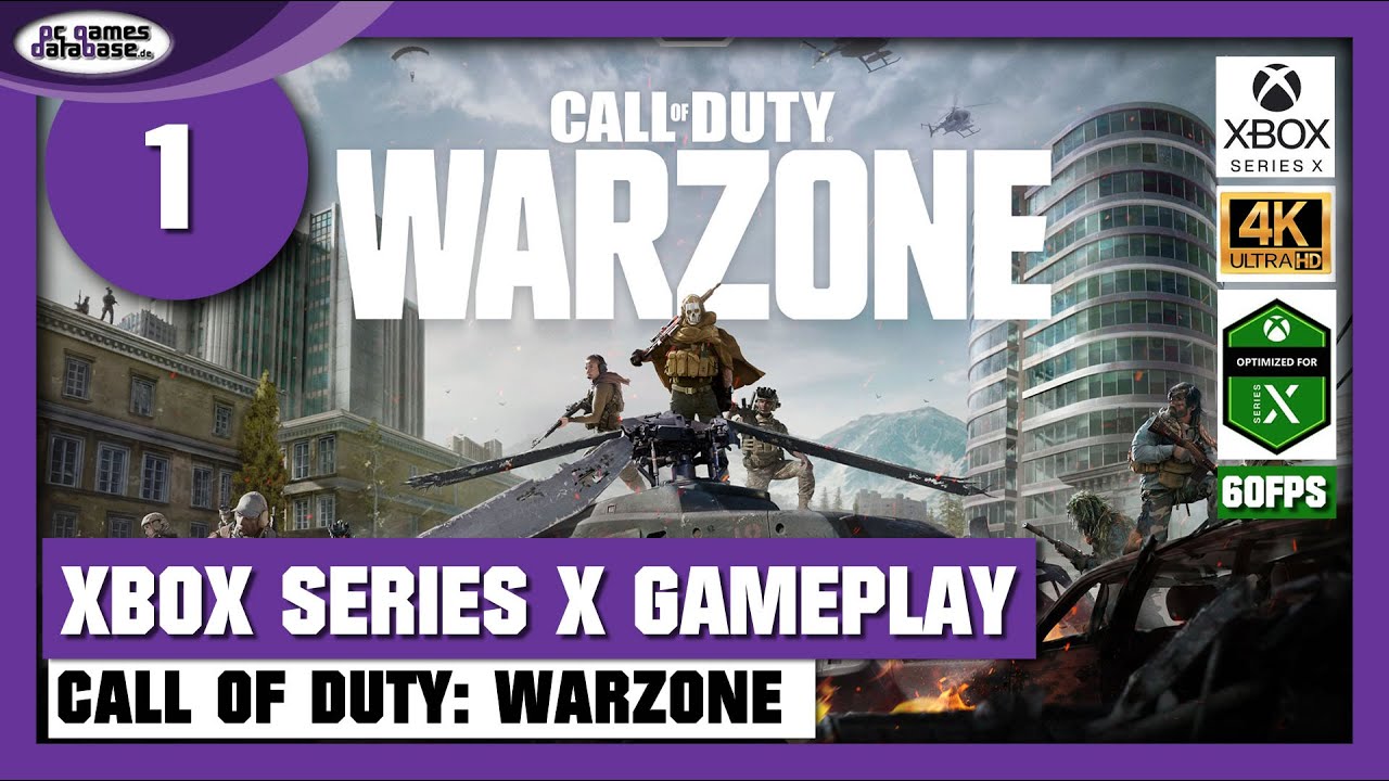 Xbox Series X - Call of Duty Modern Warfare - Warzone Rookie-Training ...