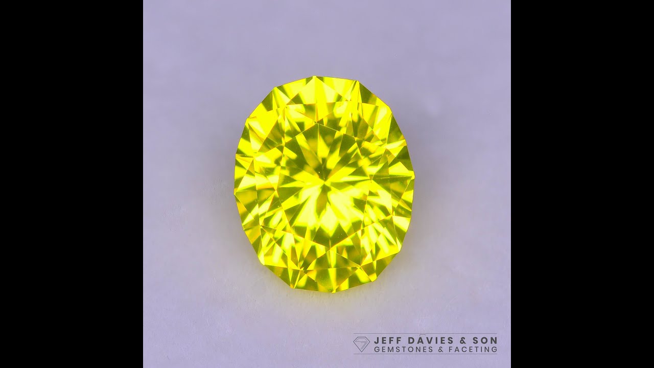 3.05ct Lab Lumo Garnet YAG – Yttrium Aluminum Garnet- Pulled ...