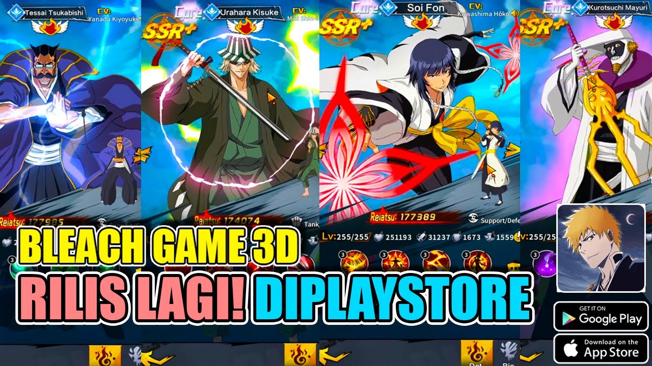 Terbaru!! Bleach 3D Mobile Free Vip Up to 1 -6 Full Redeem/Gift Code ...