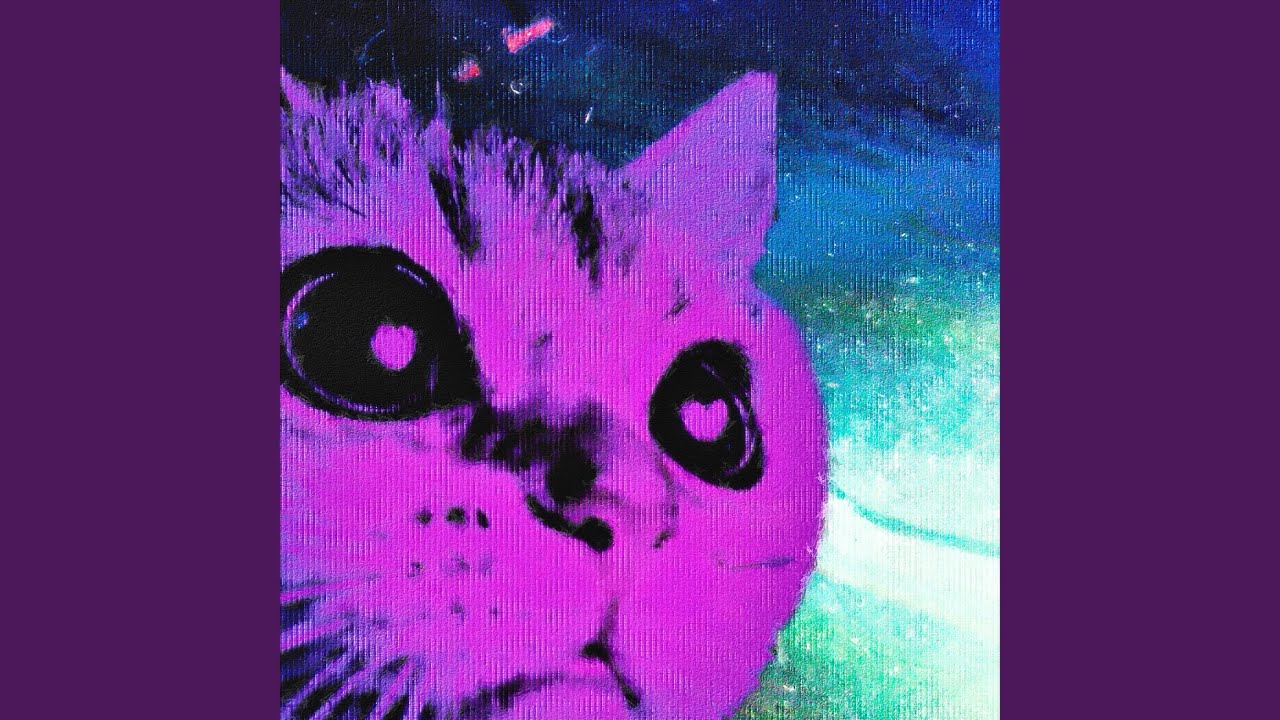 Neon Cat - YouTube