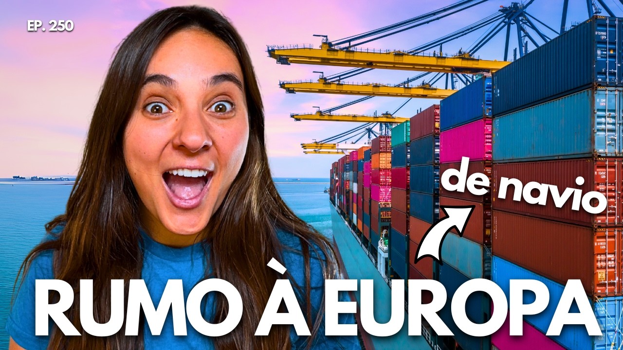 CHEGOU A HORA: Nosso MOTORHOME vai EMBARCAR no NAVIO rumo à EUROPA. EP ...