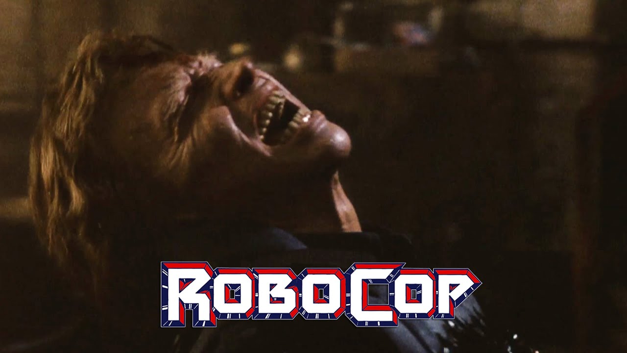 Robocop (1987) Muerte de Alex Murphy (Español Latino) - YouTube