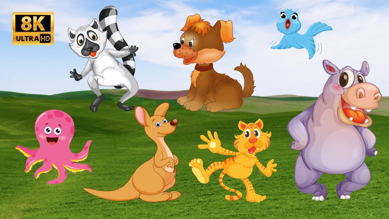 THE ANIMAL SOUNDS AROUND US (50 AMAZING ANIMALS) - YouTube