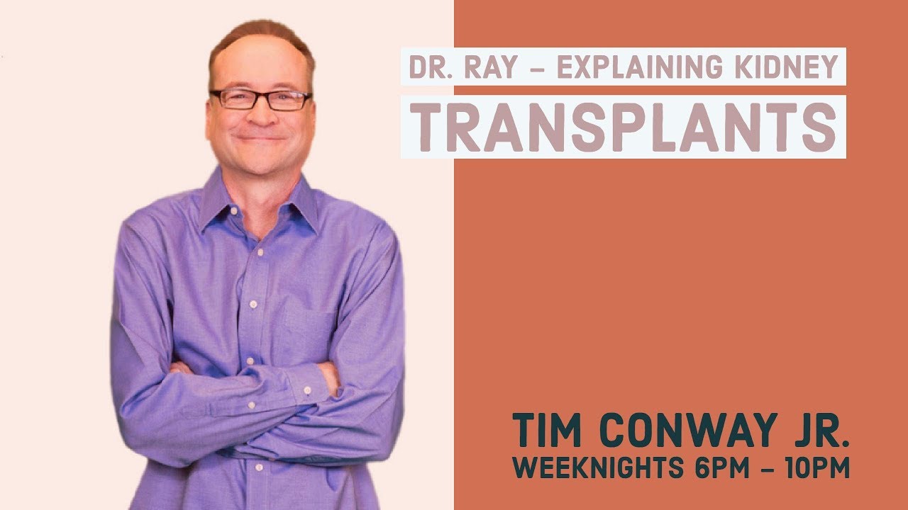 Tim Conway Jr. - Dr. Ray explains Kidney Transplants after Selena Gomez ...