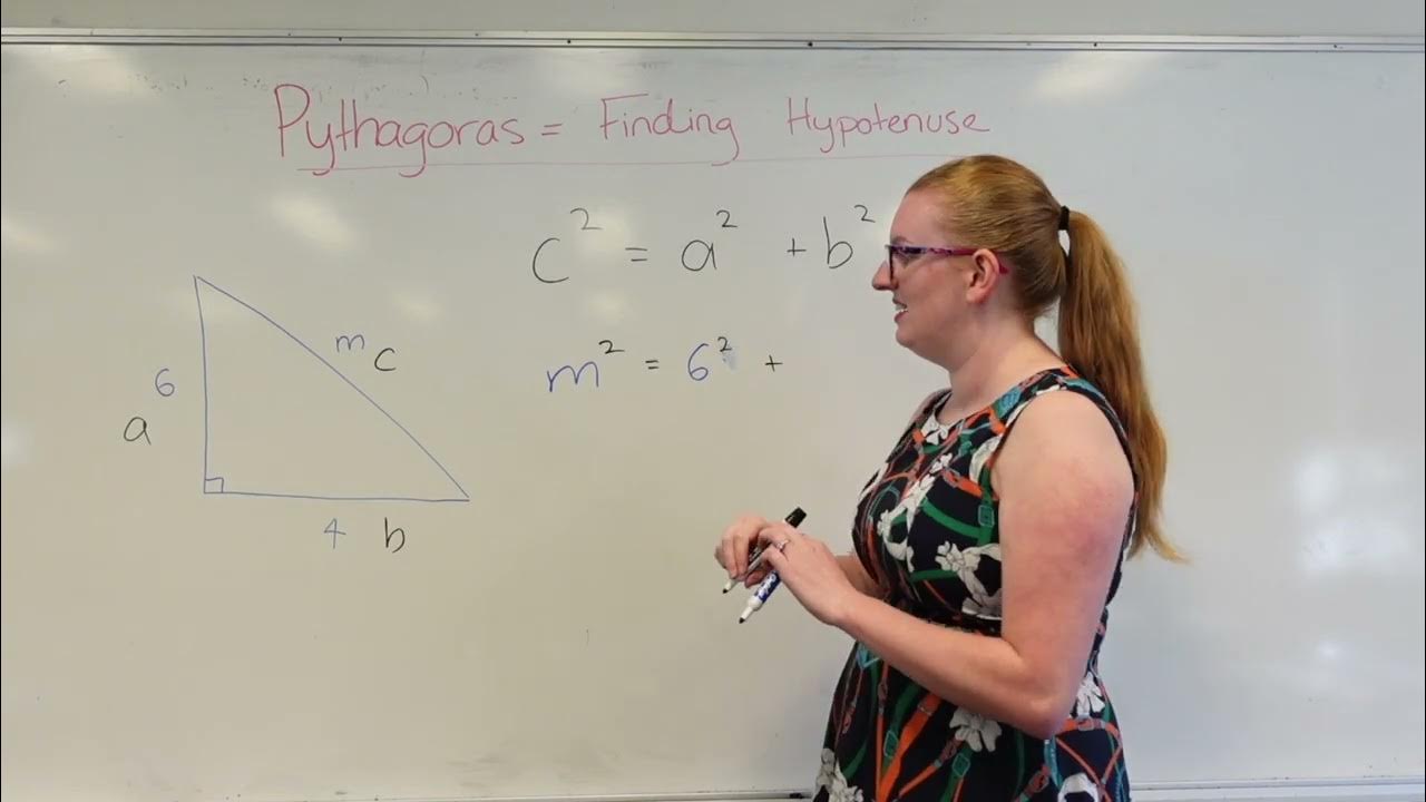 Pythagoras: Finding Hypotenuse - YouTube