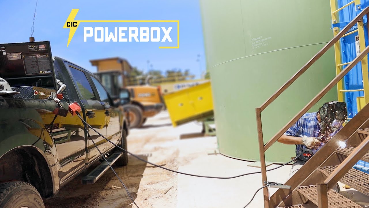 Portable Welding From My Toolbox⎥CIC Powerbox - YouTube