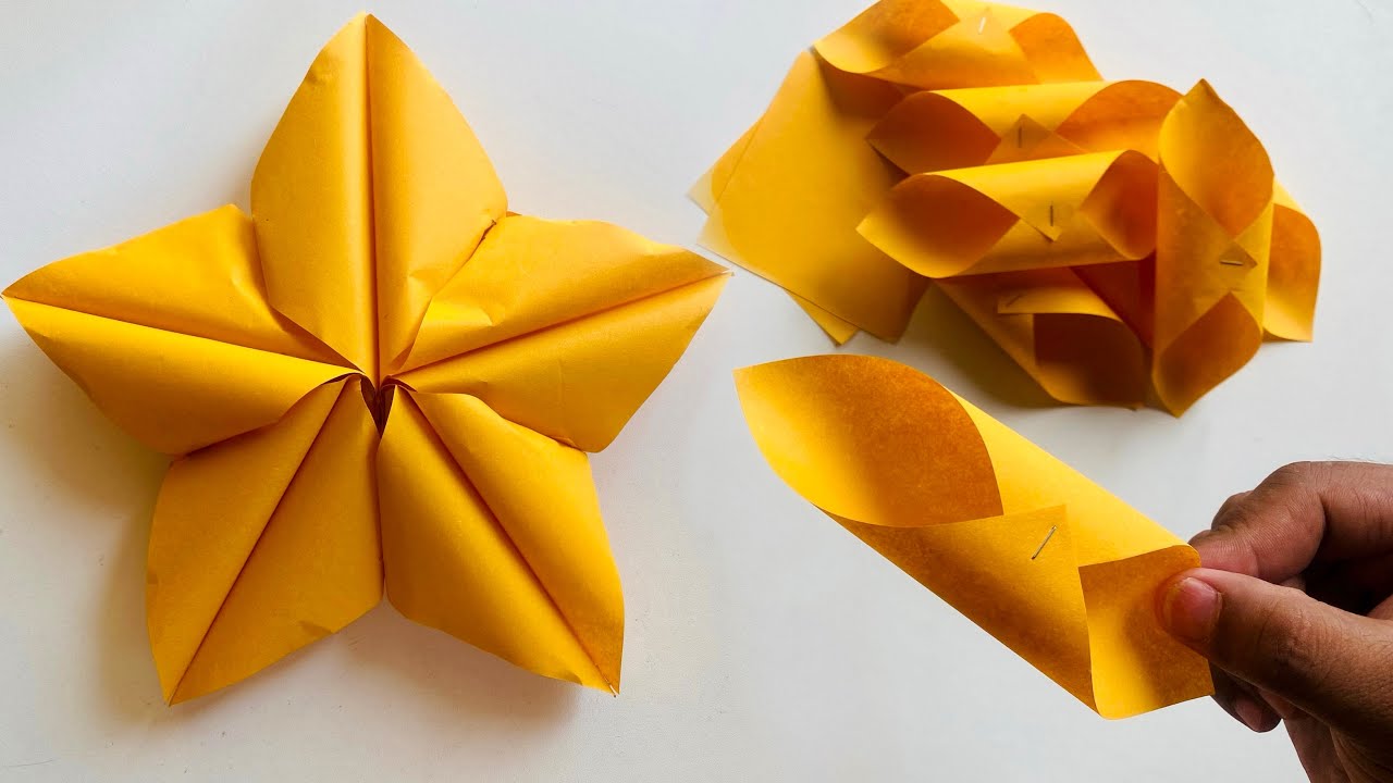 Super Easy Star Perfect For Christmas Decoration | Star Parol | Star ...