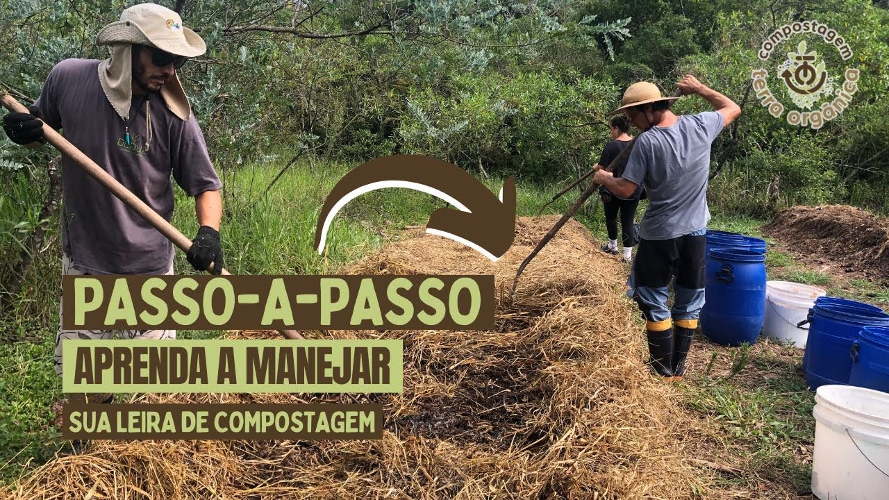 Como Fazer o Manejo de uma Leira de Compostagem | Terra Orgânica - YouTube
