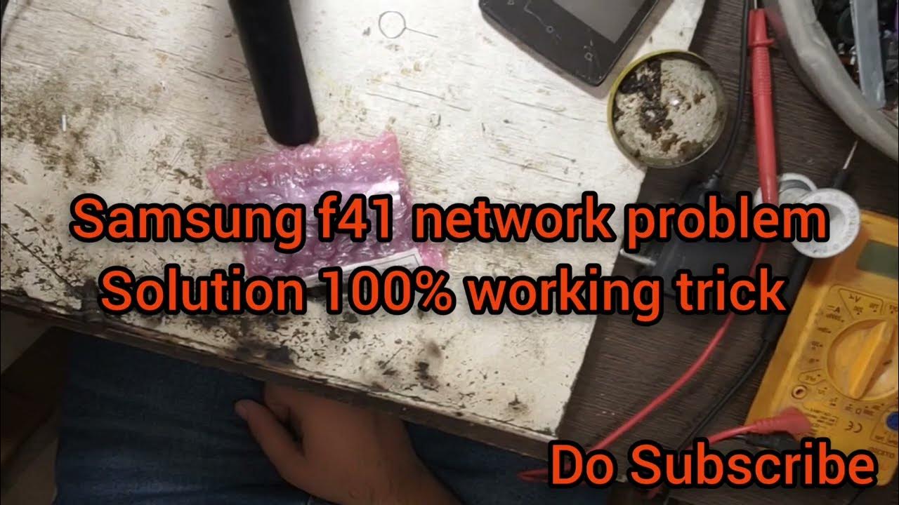 Samsung f41 network problem solution | Samsung f41 no service problem solution - YouTube