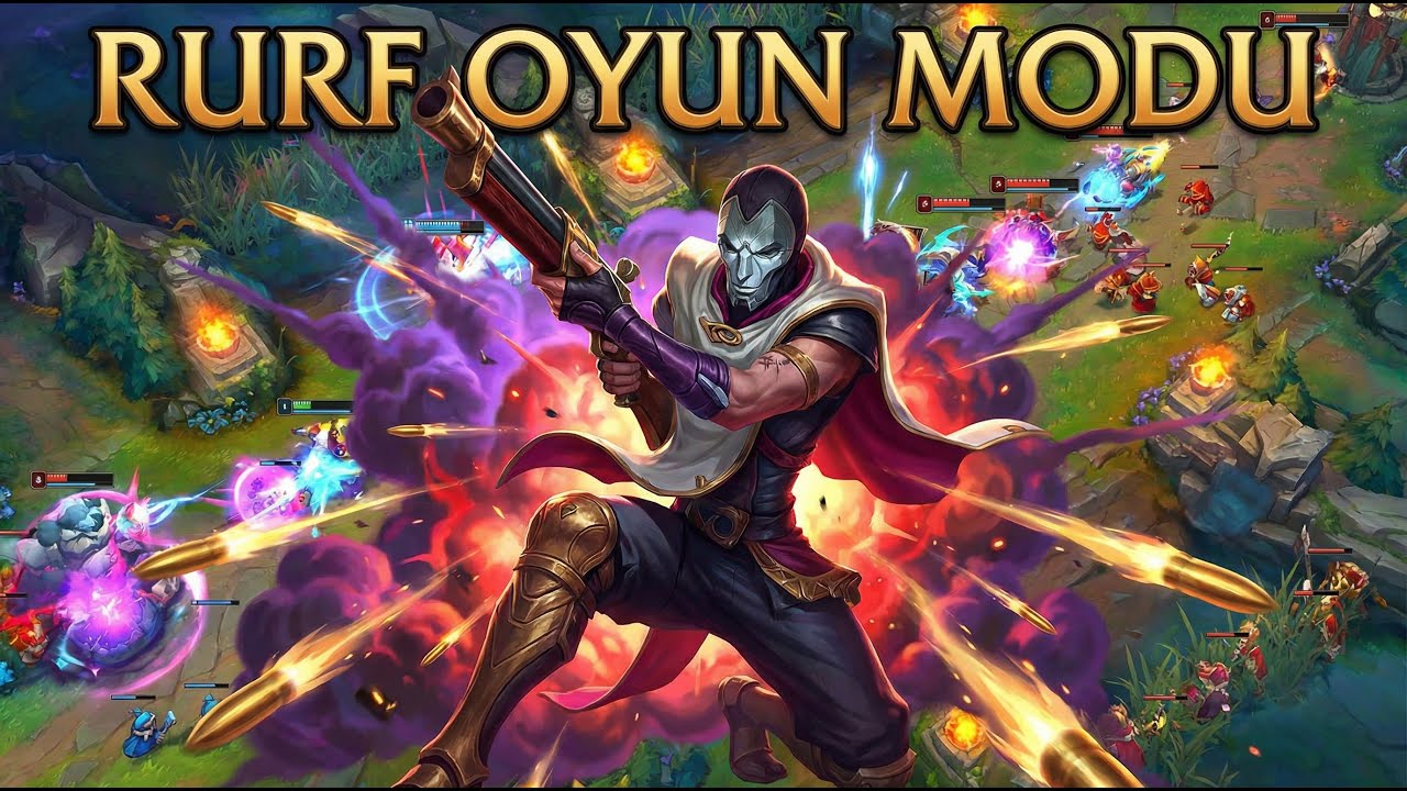 🔴 RURF OYNUYORUM 30 SEVİYE HEDEF! (selam ver tostum) | League Of ...