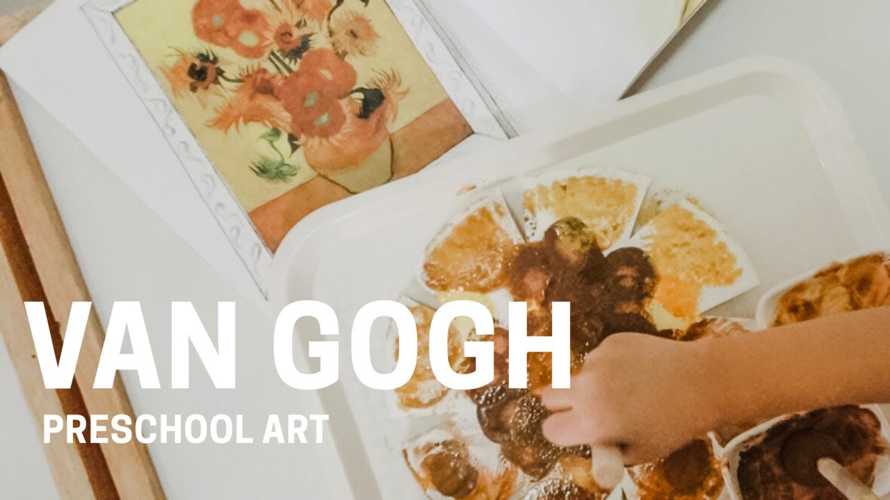Van Gogh Preschool Art - YouTube