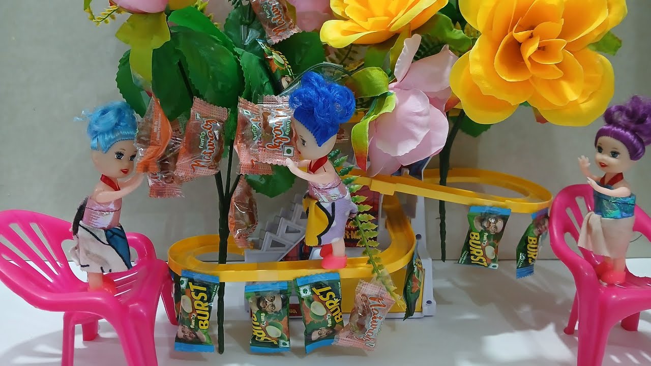 टाॅफियों का पेड़ 🍬🍬🍬🍬| Doll Ne Dekha Dream Me Toffee Ka Tree | Barbie Doll | Dadi Ma ki ...