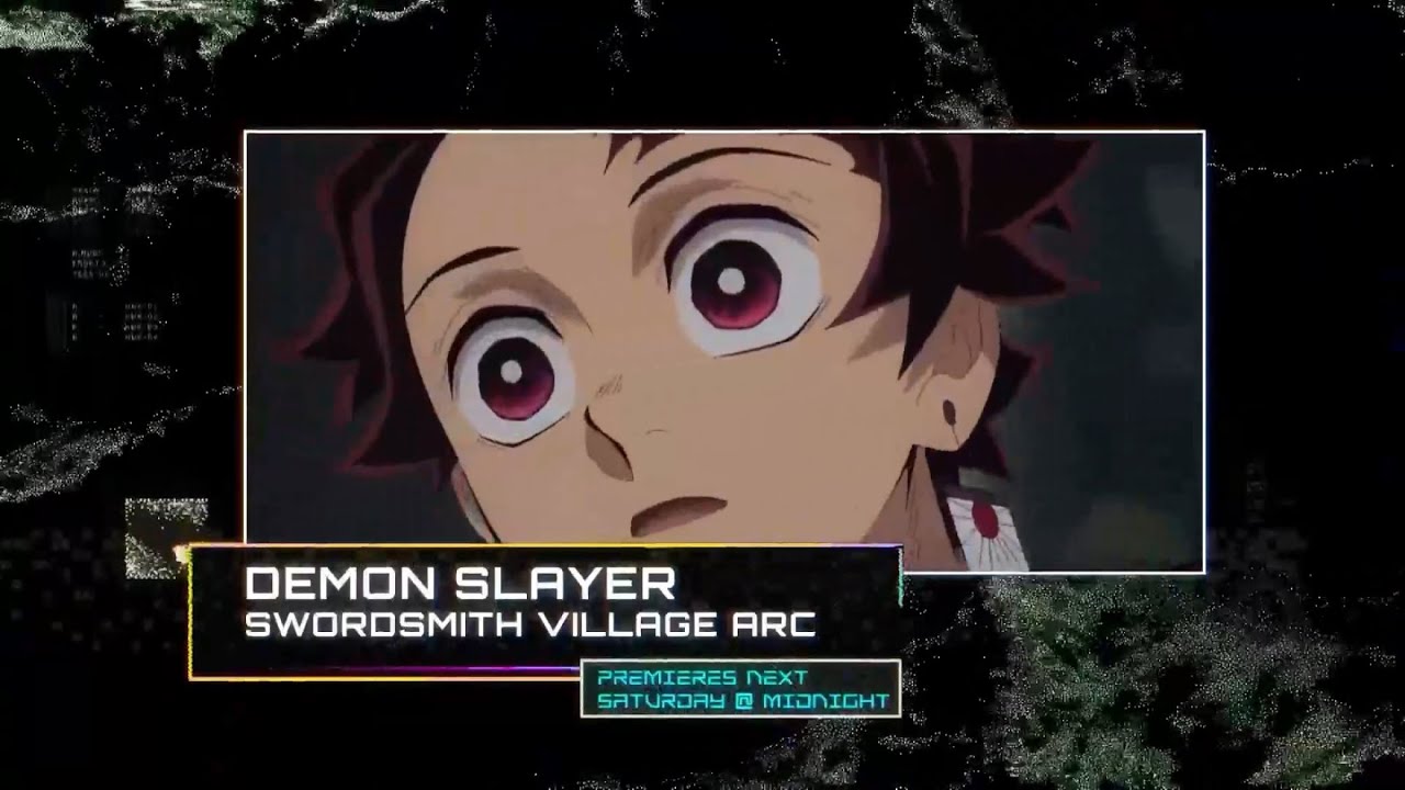 Toonami Demon Slayer: Swordsmith Village Season 3 Promo August 3 2024 ...