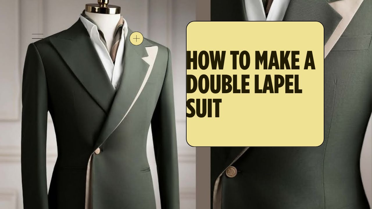 Mastering Double Lapels: Combining Peak and Notch Lapels on One Suit ...