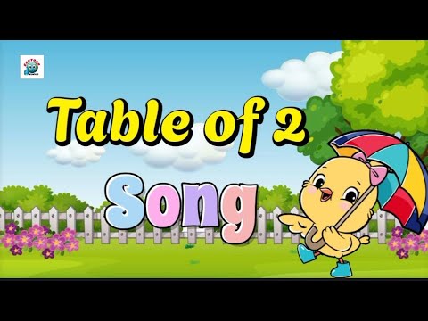 Table of 2 for Kids | Learn 2 Times Table with Fun Animation | Edutoon ...