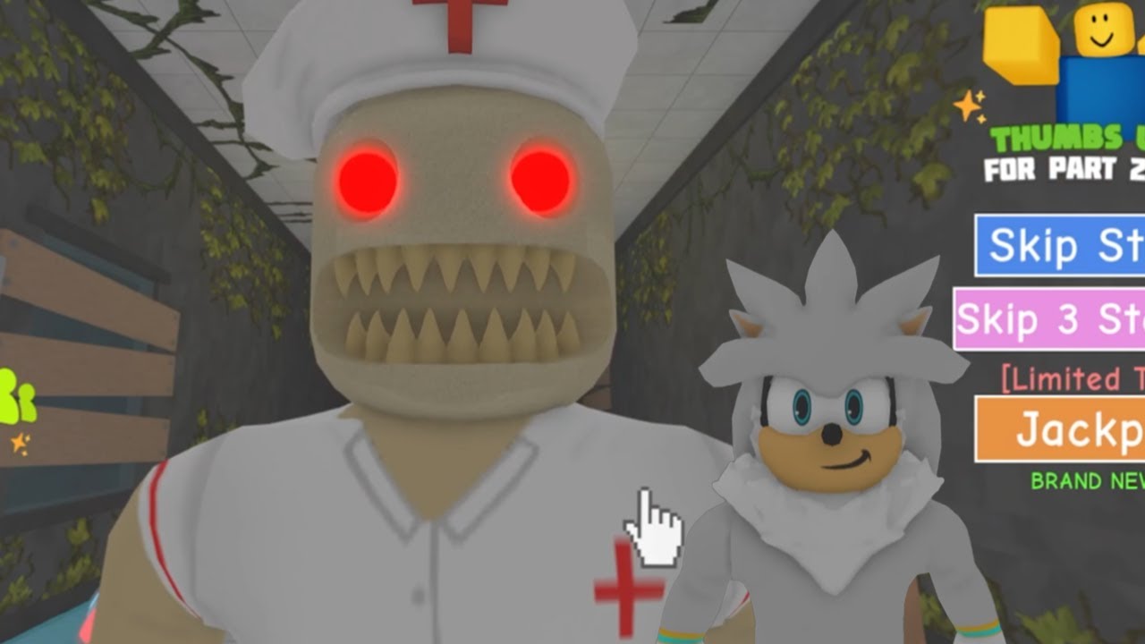 Escape the Zombie Hospital Obby! (SCARY OBBY) Sonic Silver Vs Zombie ...