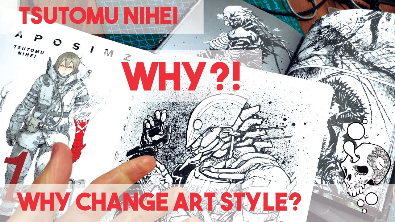 Why change ART STYLE? My take on Tsutomu Nihei - YouTube