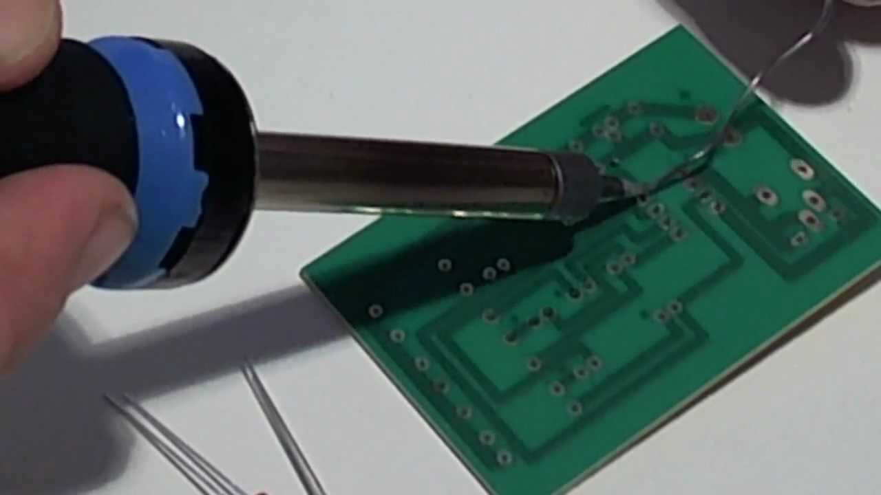 Basic Soldering Tutorial - Part 1 - YouTube