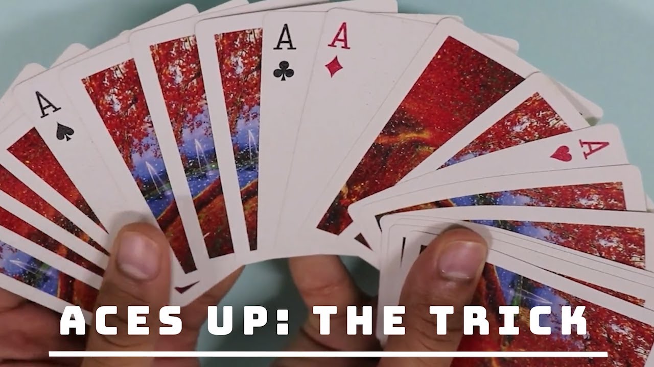 Aces Up THE TRICK Mathematical Card Trick YouTube Aces Up THE TRICK Mathematical Card Trick YouTube