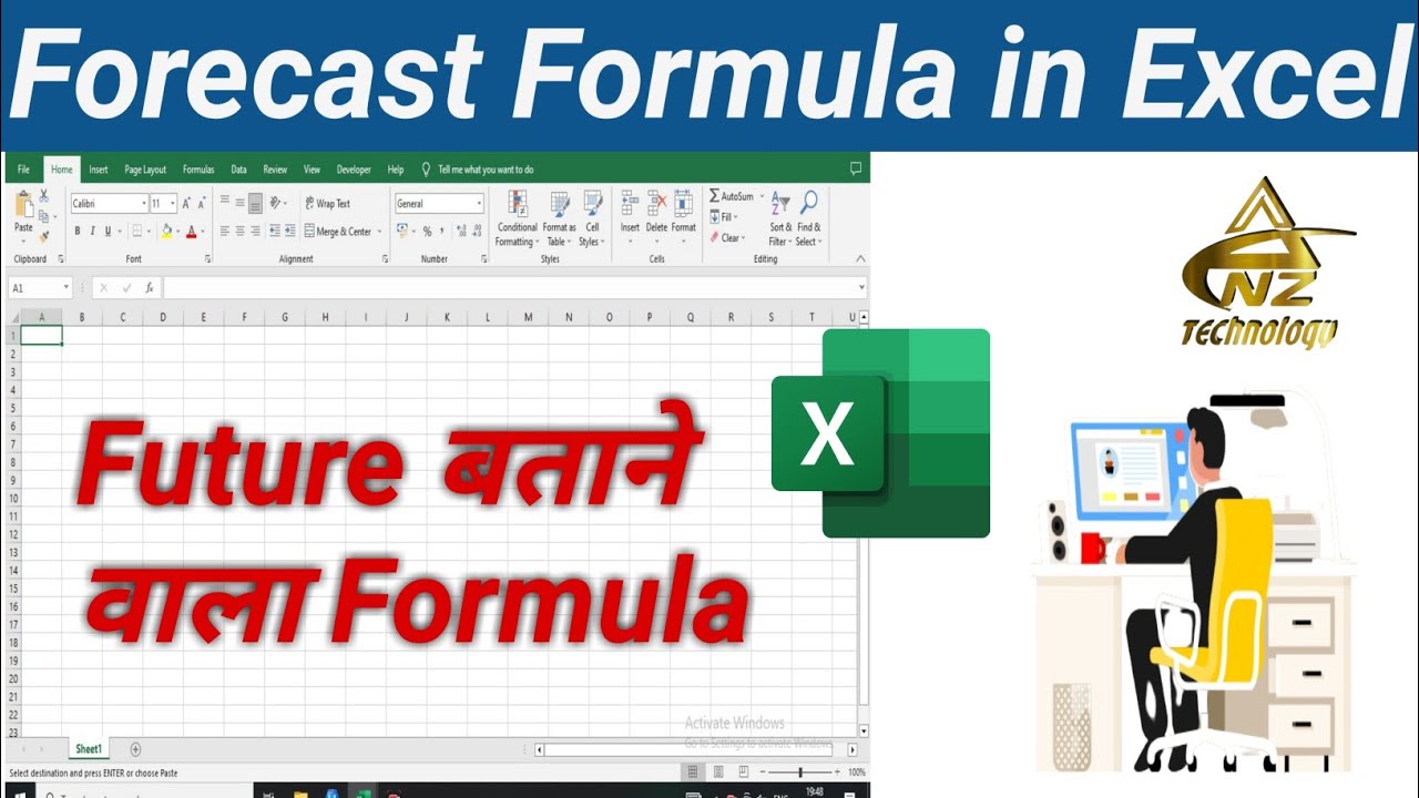 Forecast Formula In Excel YouTube Forecast Formula In Excel YouTube
